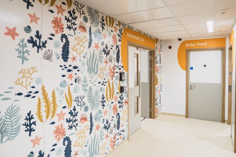 paediatric emergency department interior design | Boaz Studio ltd