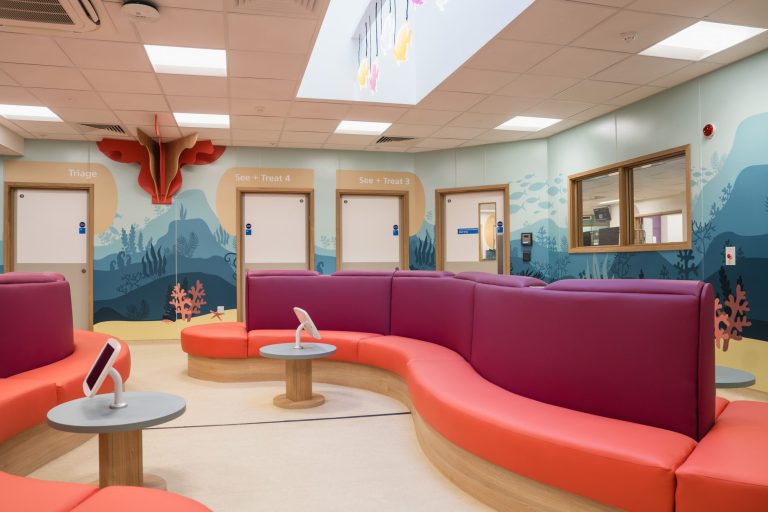 paediatric emergency department interior design | Boaz Studio ltd